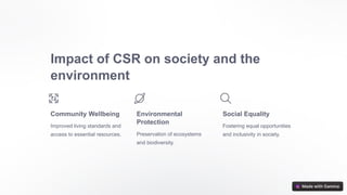 ethics in marketing and corporate Social responsibility | PPTX