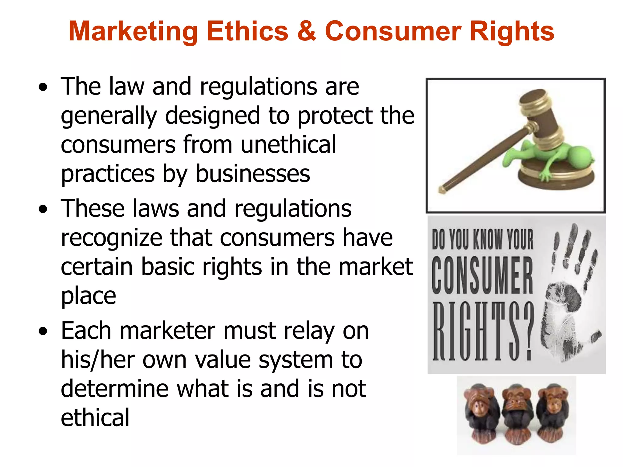 Ethics in marketing ppt | PPTX