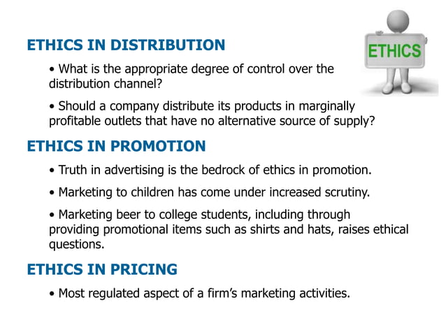 Ethics in marketing ppt | PPTX
