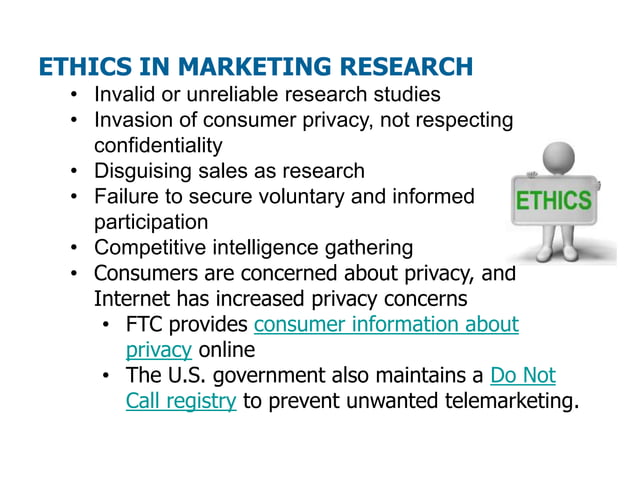 Ethics in marketing ppt | PPTX