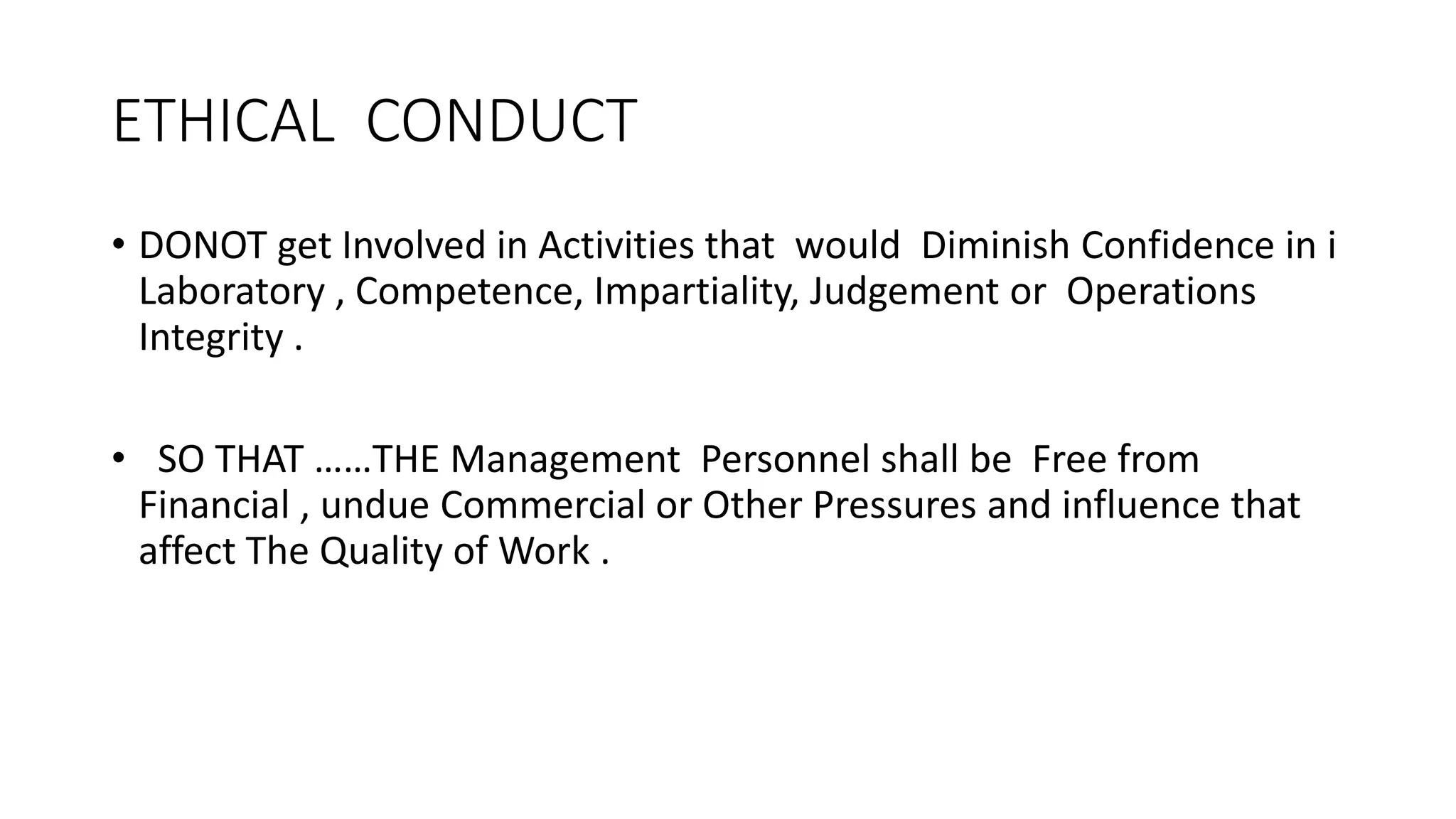 ETHICS IN MEDICAL LABORATORY SCIENCES ppt x | PPTX