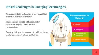 Ethics In and medicine Medical Research.pptx