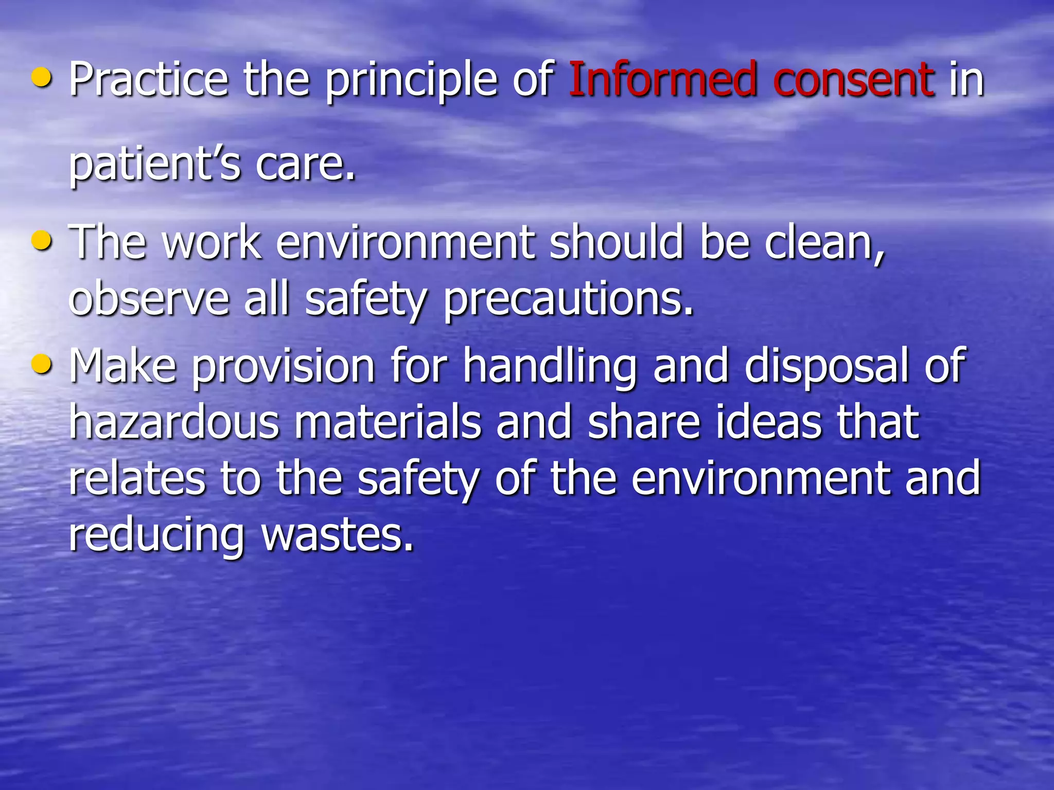 Ethics in Medical Laboratory Science practice | PPTX