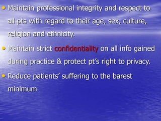 Ethics in Medical Laboratory Science practice | PPTX