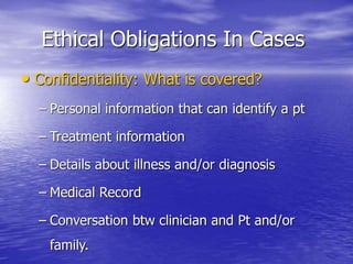 Ethics in Medical Laboratory Science practice | PPTX