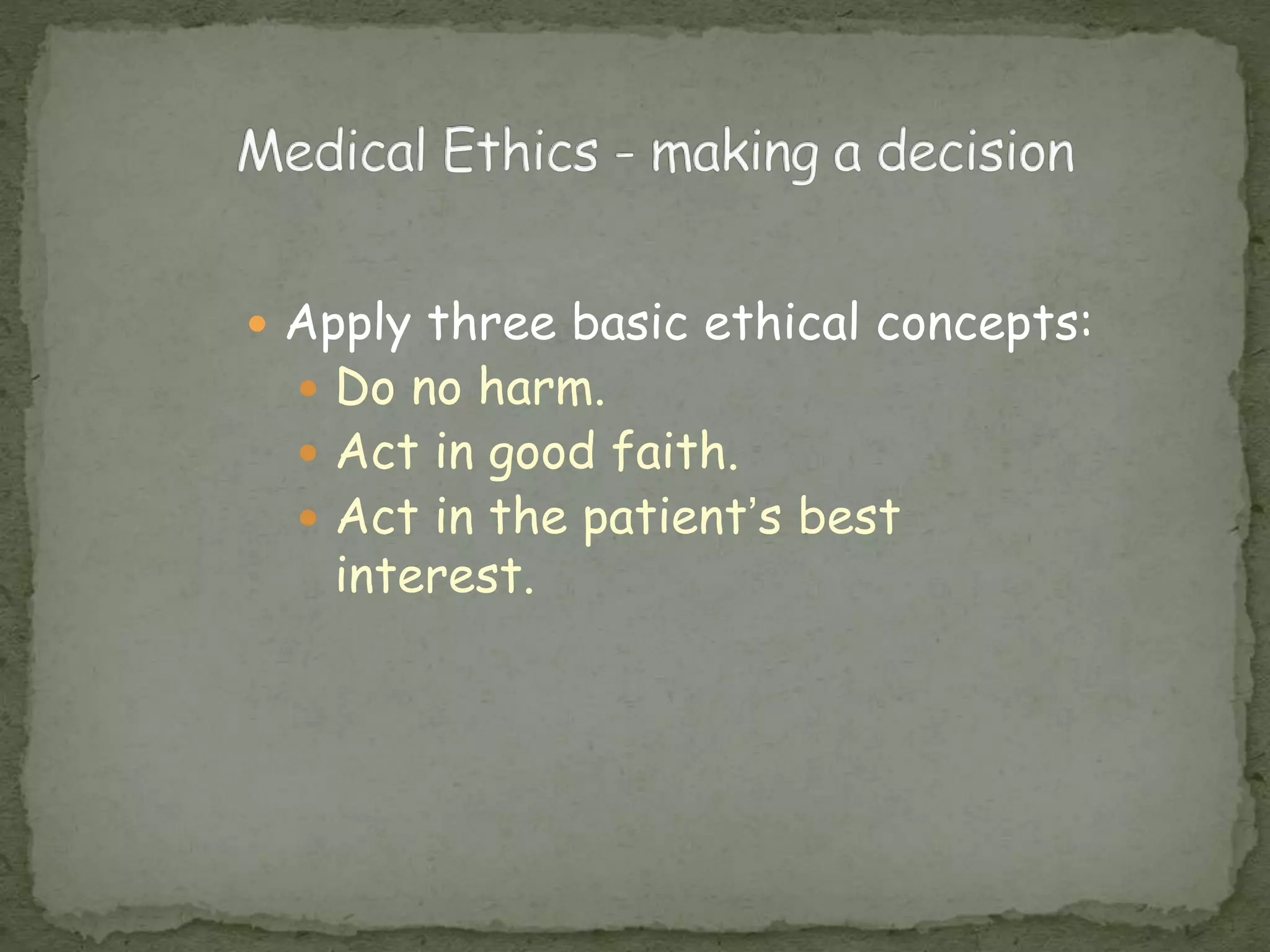 Ethics in newborn care | PPTX