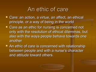 Ethicsinnursing | PPT