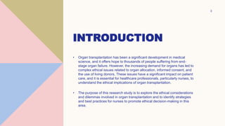 Ethics in organic transplantation.pptx