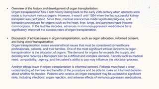 Ethics in organic transplantation.pptx