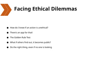 ETHICS IN AN ORGANIZATION - AN OVERVIEWS | PPTX