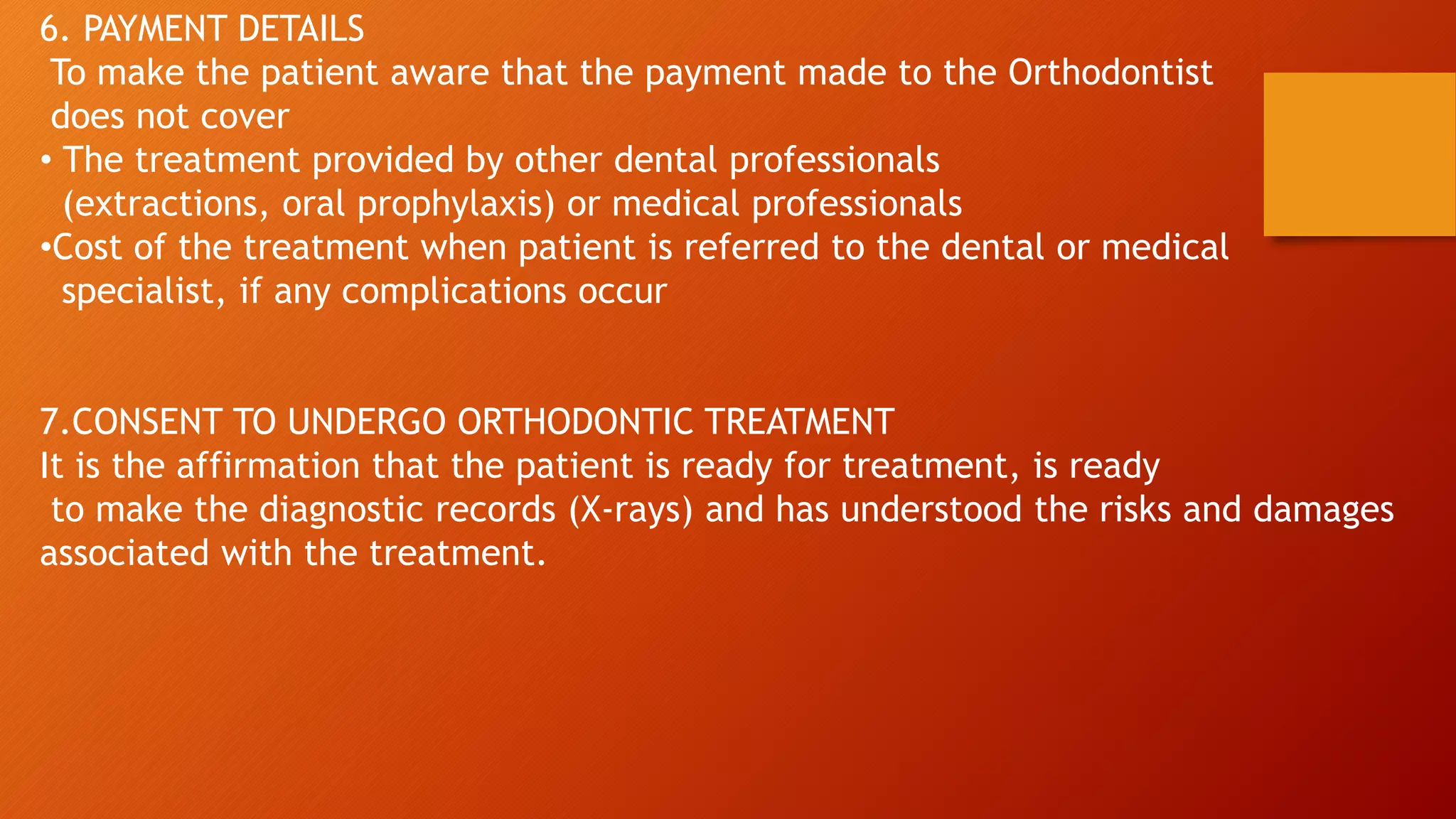 Ethics in orthodontics | PPTX