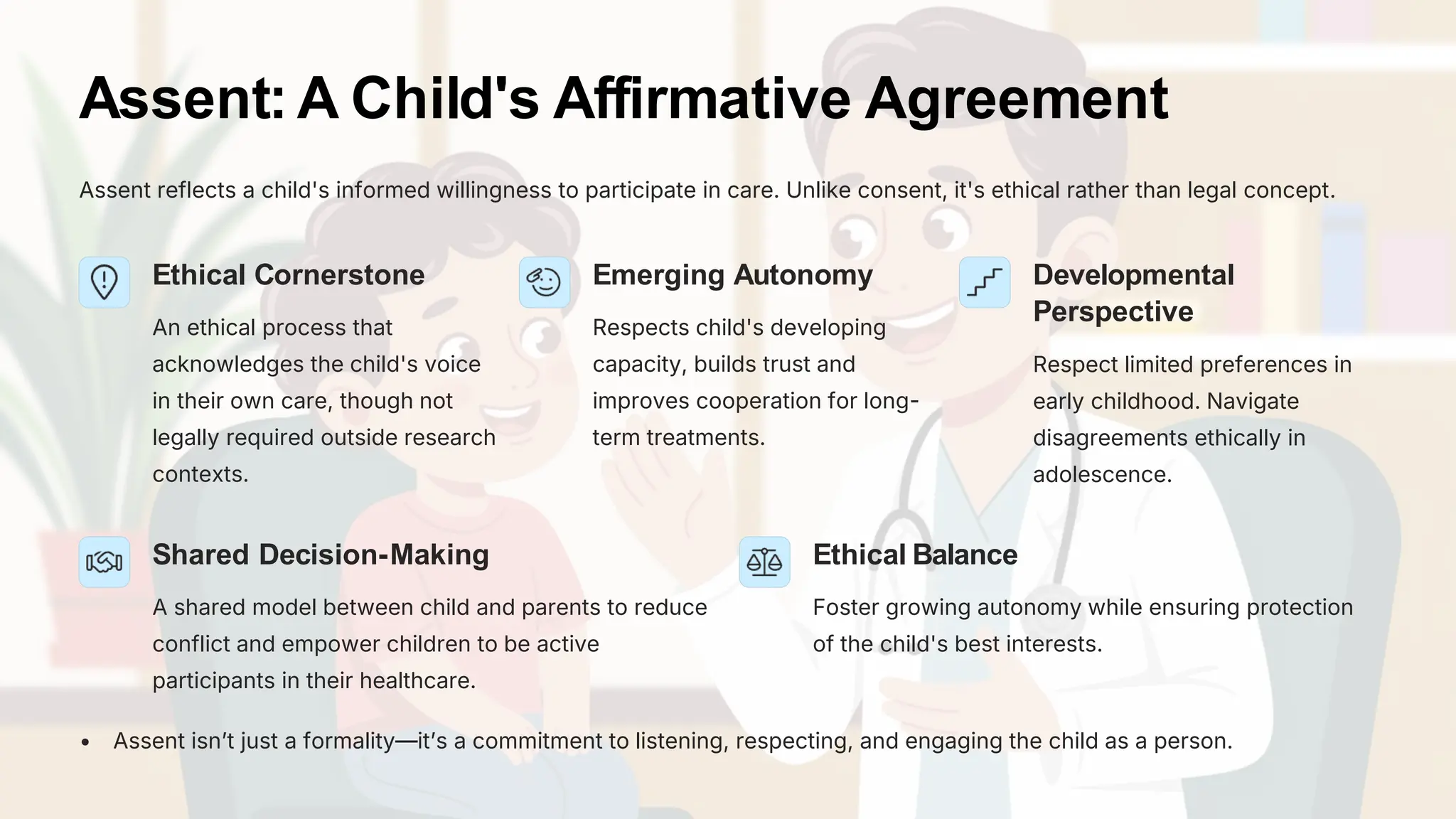 Ethics in Pediatric Care.pdf (autonomy, respect, consent) | PDF