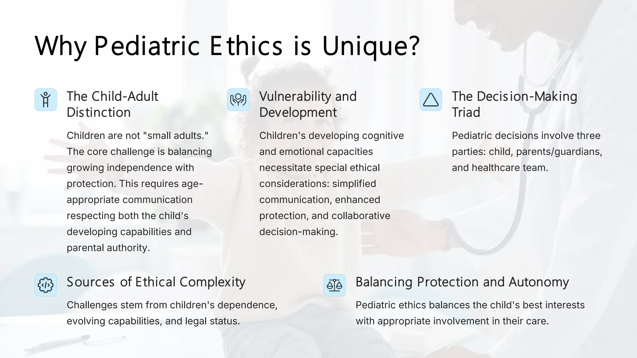 Ethics in Pediatric Care.pdf (autonomy, respect, consent) | PDF