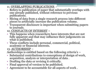Ethics in Physiotherapy Research | PPTX