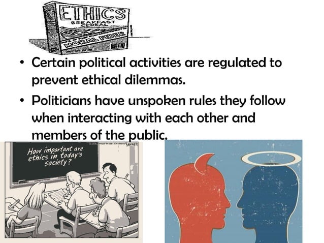 Ethics in politics | PPTX | Politics