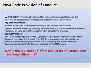 Ethics in PR: Why it Matters | PPT