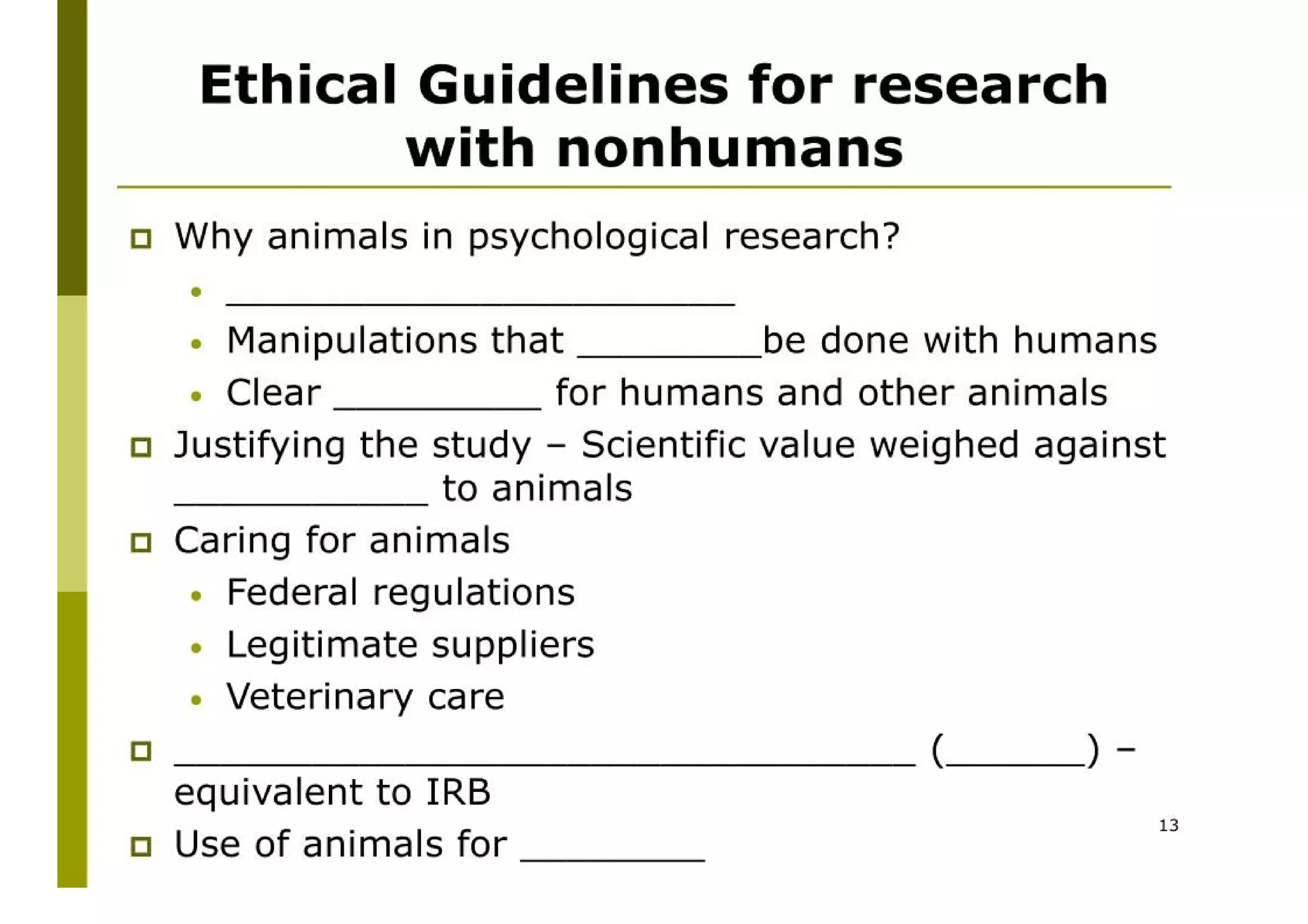 Ethics In Psychological Research | PDF
