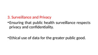 fundamentals of ethics in public health pptx | PPTX