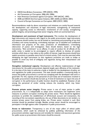 Ethics in public procurement | PDF