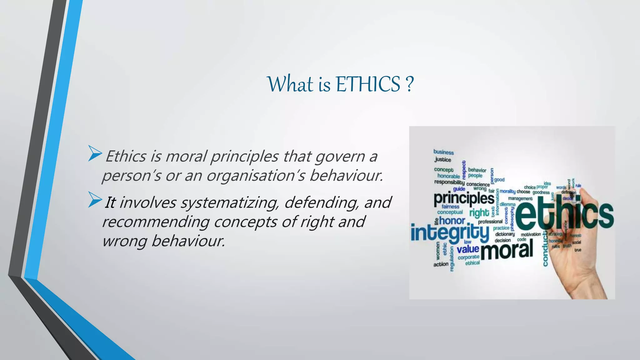 Ethics in public relations | PPTX