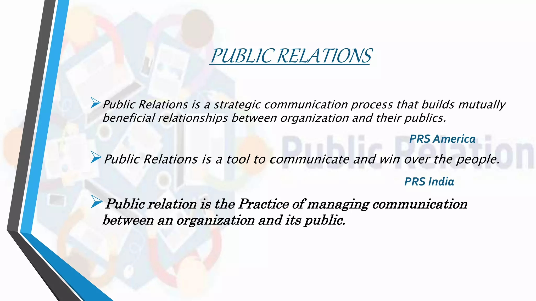 Ethics in public relations | PPTX