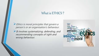 Ethics in public relations | PPTX