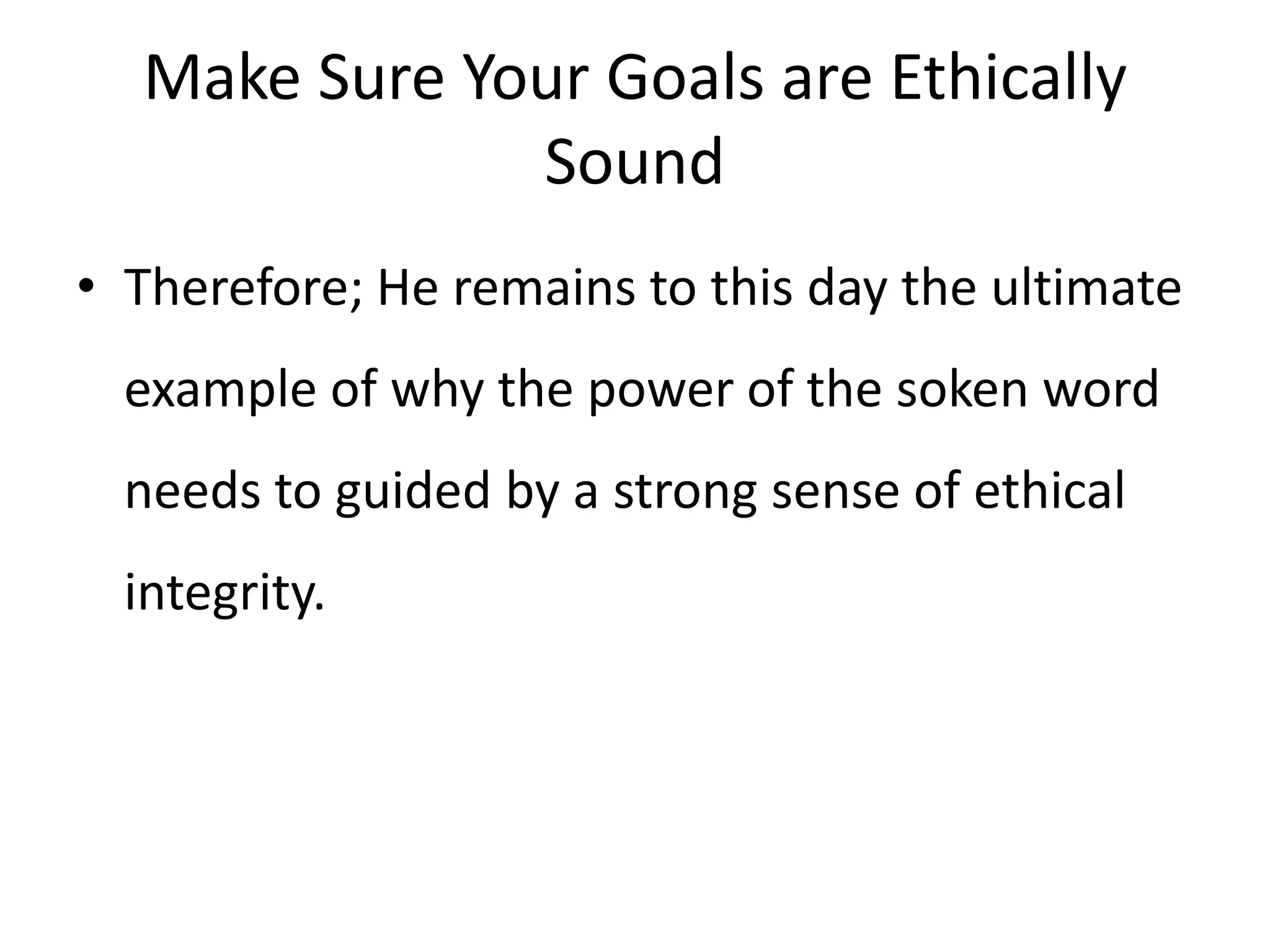 Ethics in public speaking | PPTX