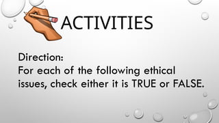 ETHICS IN PUBLIC SPEAKING GRADE 10 ENGLISH | PPTX