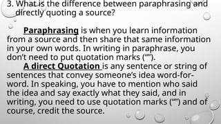 ETHICS IN PUBLIC SPEAKING GRADE 10 ENGLISH | PPTX