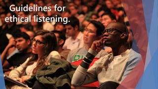 Ethics in public speaking pesentation | PPTX