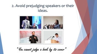 Ethics in public speaking pesentation | PPTX