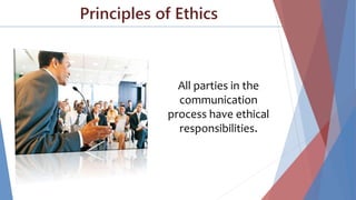 Ethics in public speaking pesentation | PPTX