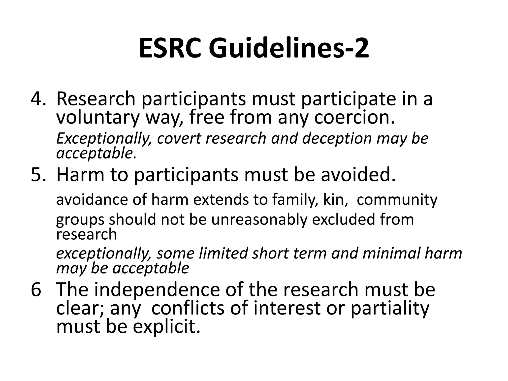 Ethics in research | PPTX