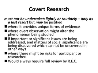 Ethics in research | PPTX