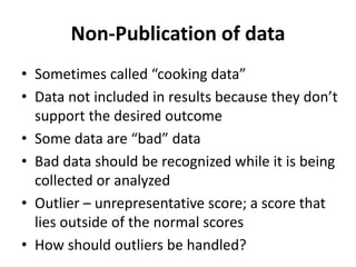 Ethics in research | PPTX