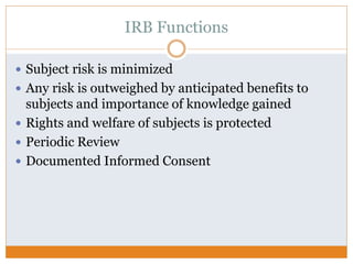 Ethics in research | PPTX