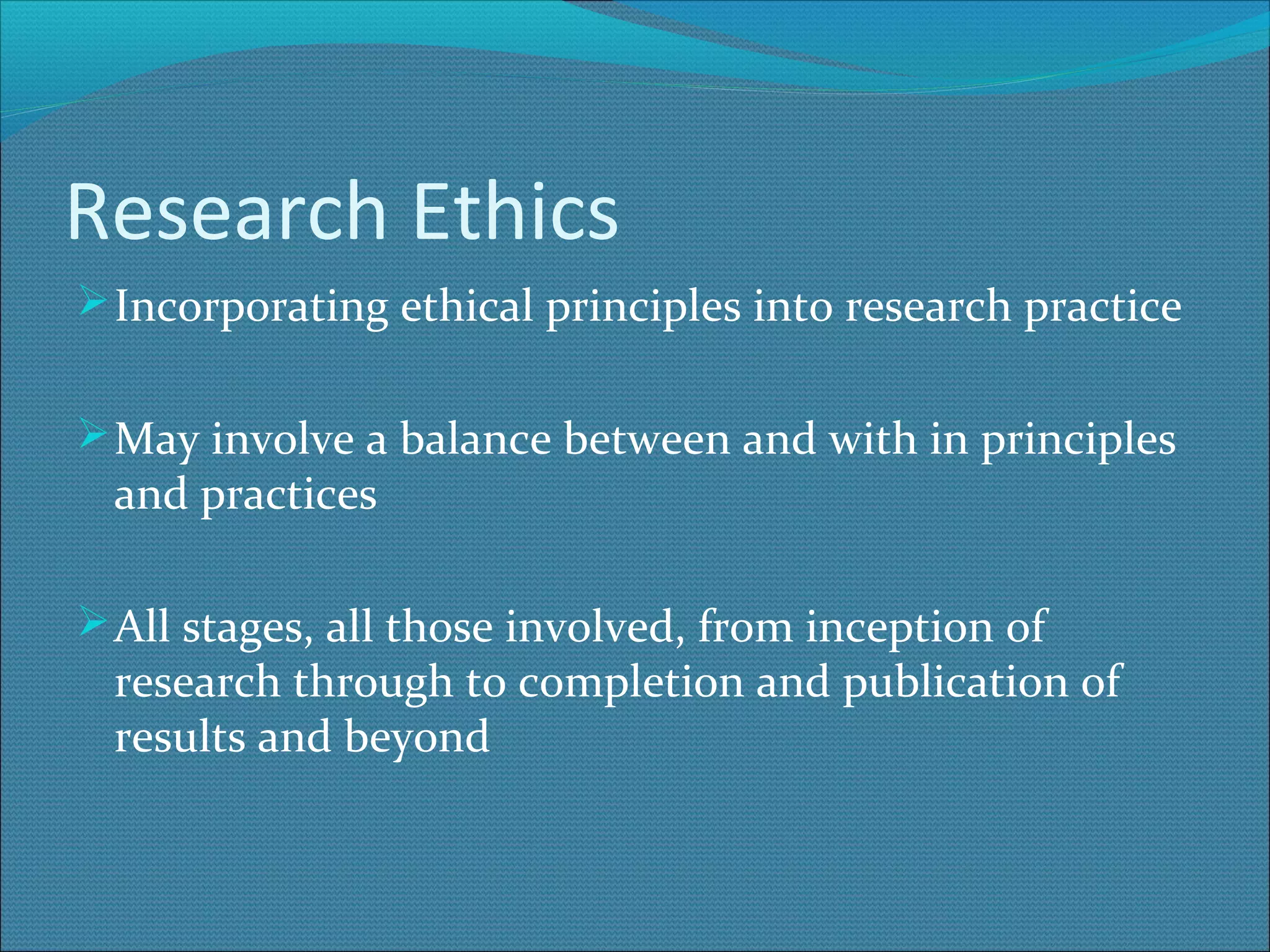 Ethics in research | PPT
