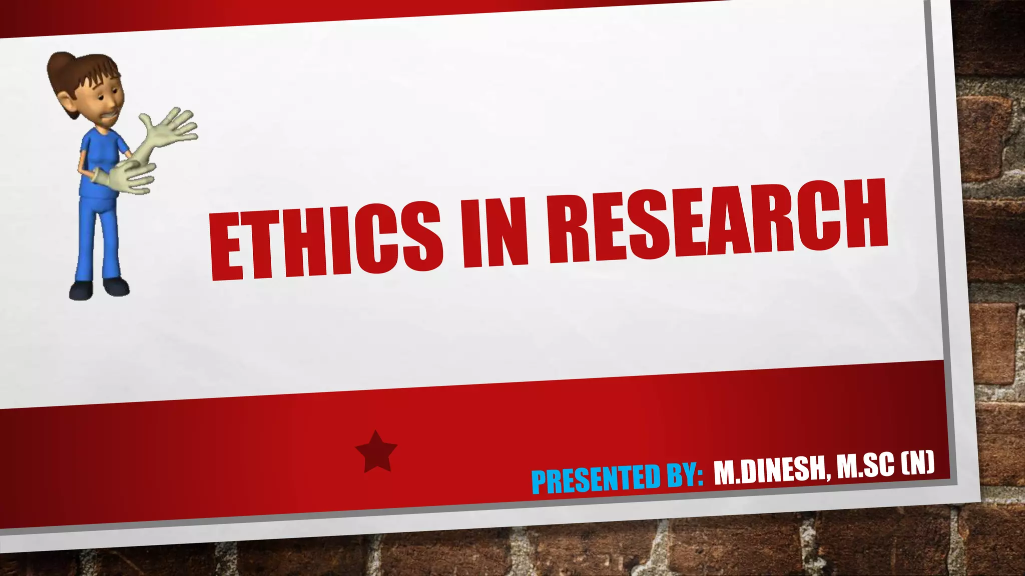 Ethics in research | PPT