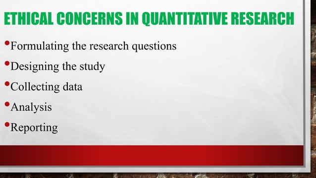 Ethics in research | PPT