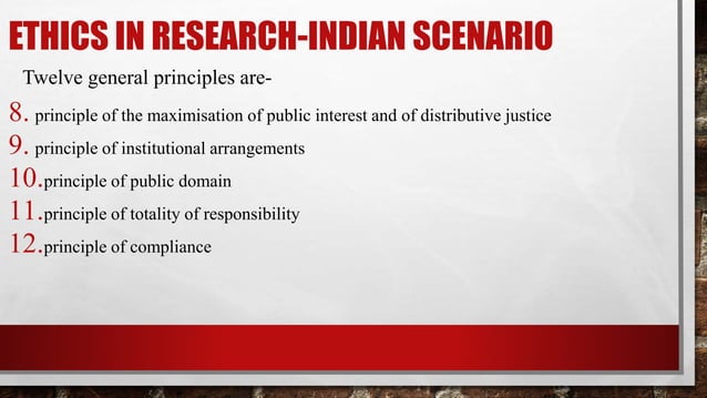 Ethics in research | PPT