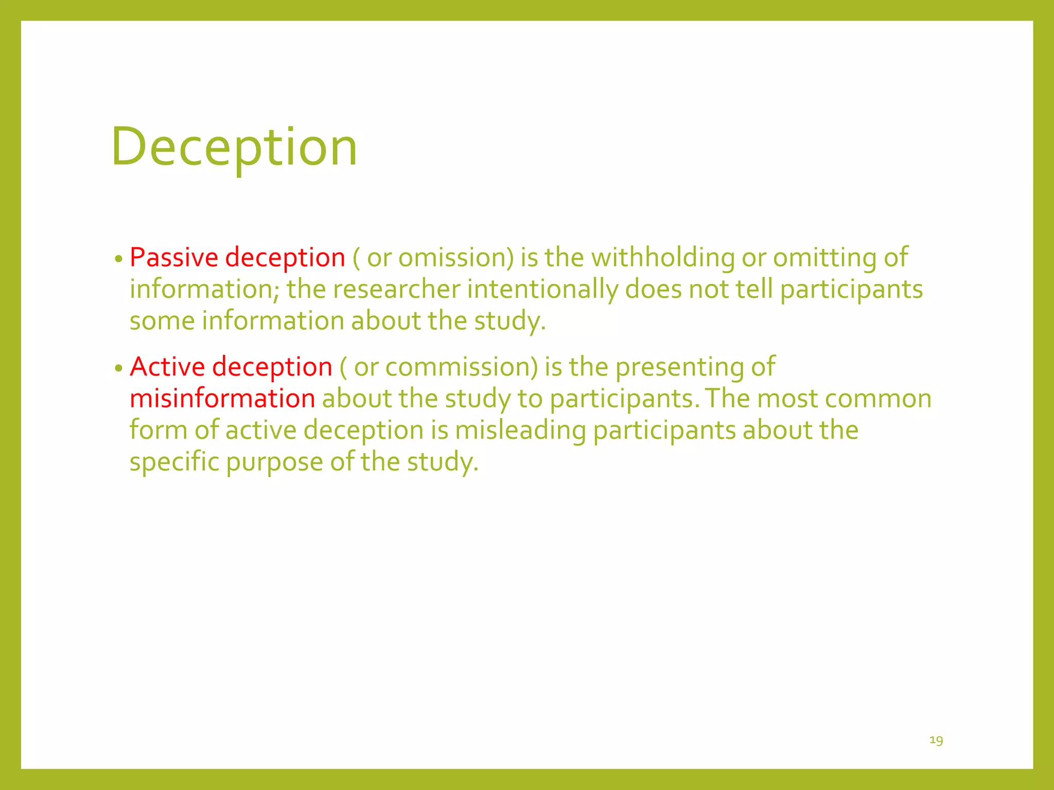 Ethics in Research | PPT