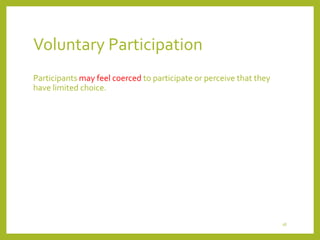 Ethics in Research | PPT | Medical Health