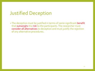 Ethics in Research | PPT | Medical Health