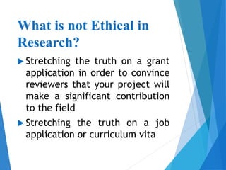 Ethics in Research.pdf | Science