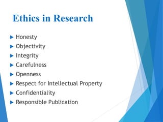 Ethics in Research.pdf | Science