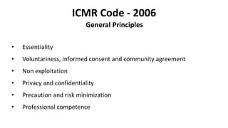 Ethics in Medical Research | PPTX