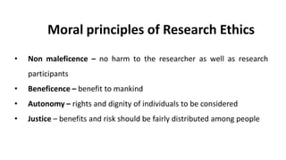 Ethics in Medical Research | PPTX