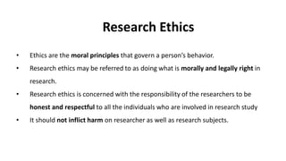 Ethics in Medical Research | PPTX