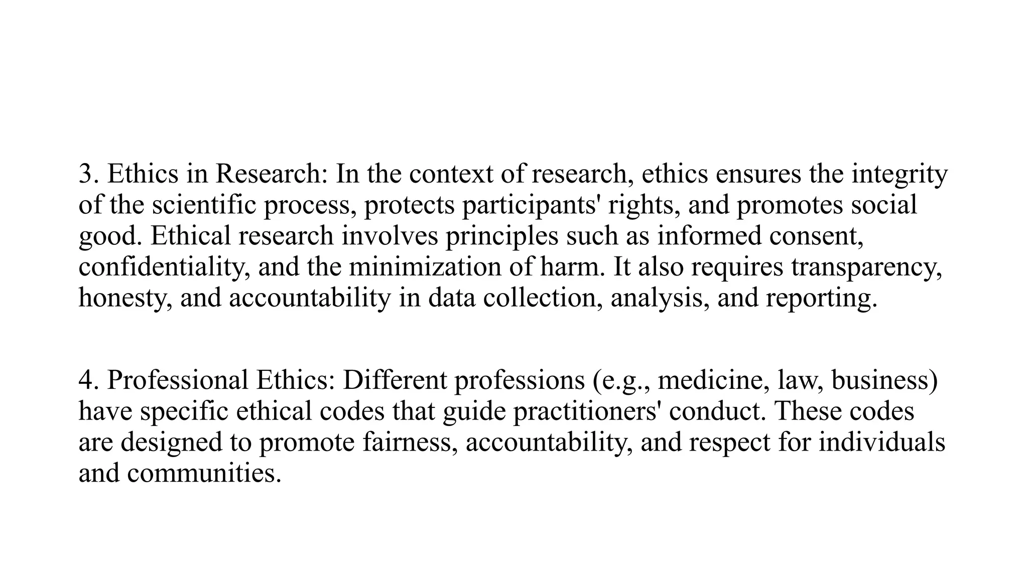 Ethics in Research studies scientific as | PPTX