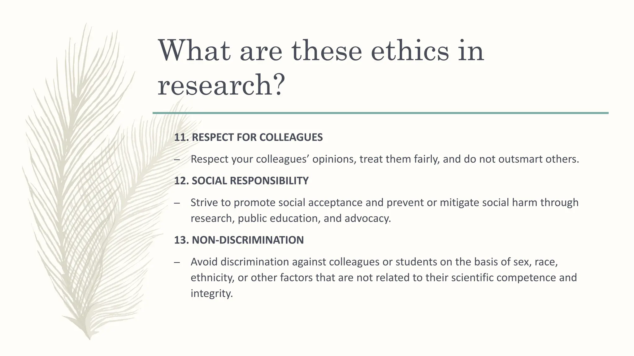 ETHICS IN RESEARCH report.pptx POWER POINT | PPTX